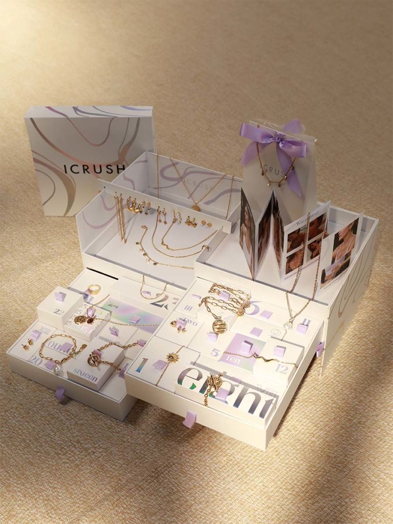 ADVENTSKALENDER 2024: In jedem Türchen neuer Schmuck | ICRUSH